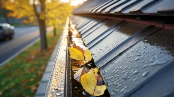 Diverting Water Runoff from Roofs Without Gutters